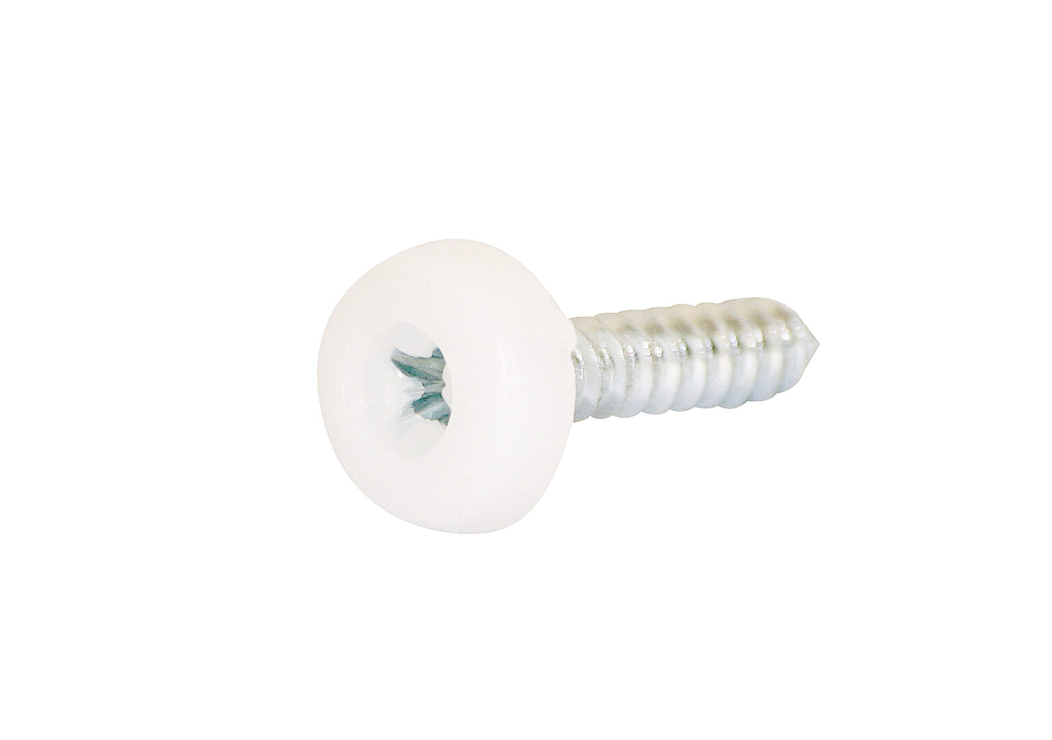 POLYTOPS® Numberplate Screws | 18mm & 24mm - Fix Direct