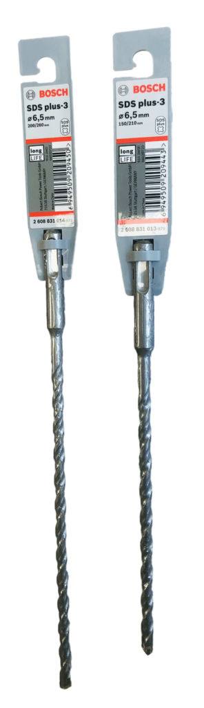BOSCH SDS plus-3, 6.5mm Drill Bits - Fixings & Fasteners