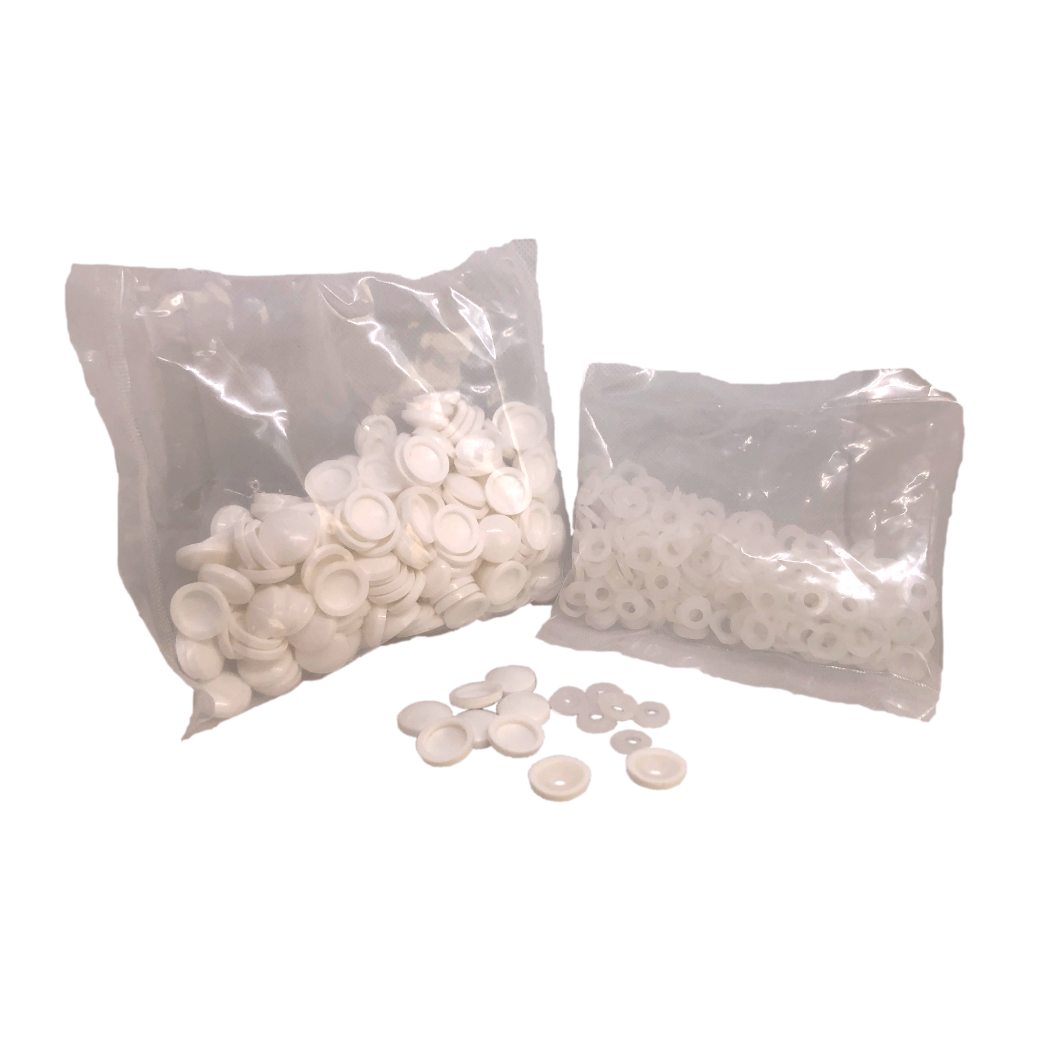 Plastic Caps & Washers for Multi Purpose Screws (4 & 5mm) - Fixings ...